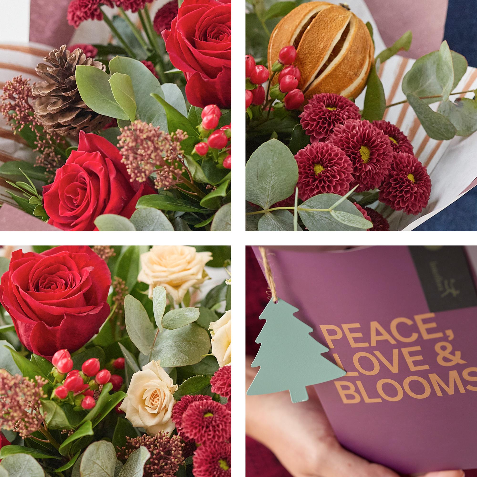 Classic Christmas Gift Box | Card & Chocolates | Interflora Ireland